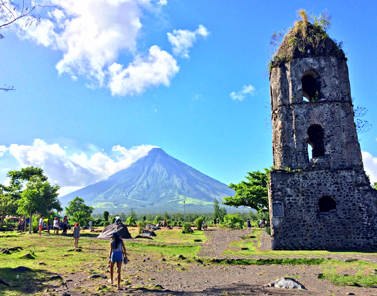 Haunting Tale of Cagsawa Ruins | Albay - Nomadic Experiences