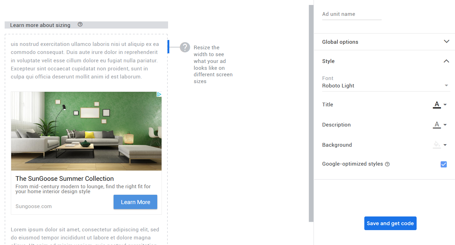 Helpful Information for Newbies: Getting Ad Codes*