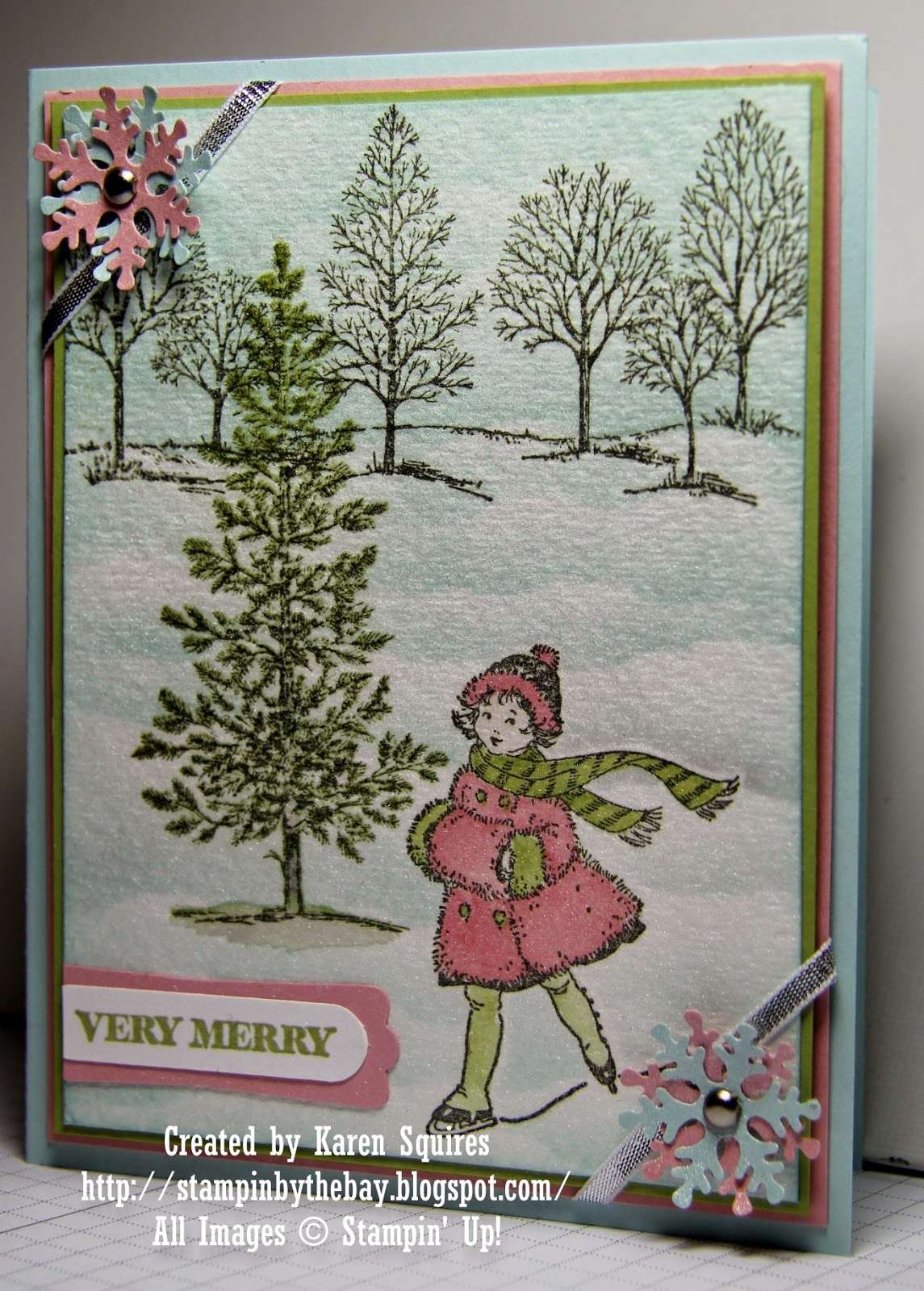 Stampin' By The Bay: Vintage Winter is Calling
