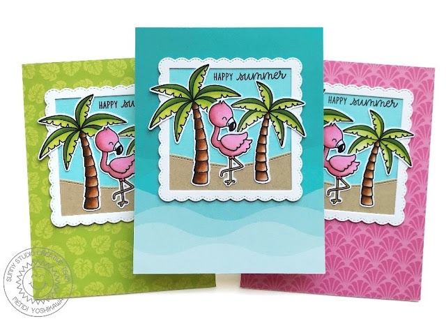 Sunny Studio: Sneak Peek: Fabulous Flamingos, Hello Sunshine & Coastal ...
