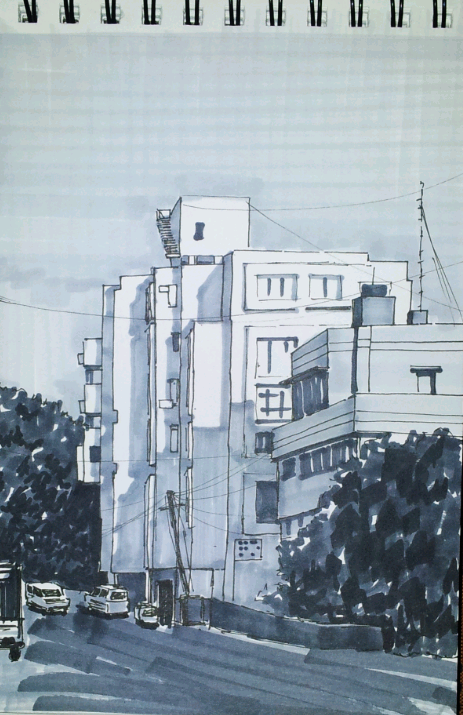 An Art Attempt - ..Learning by doing!: Some grey scale sketches (copic ...