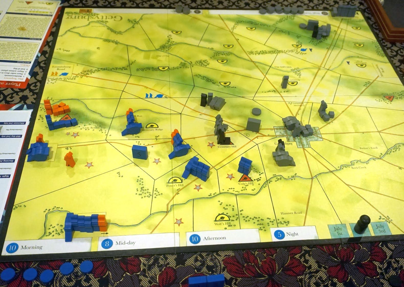 Hiew's Boardgame Blog: Gettysburg