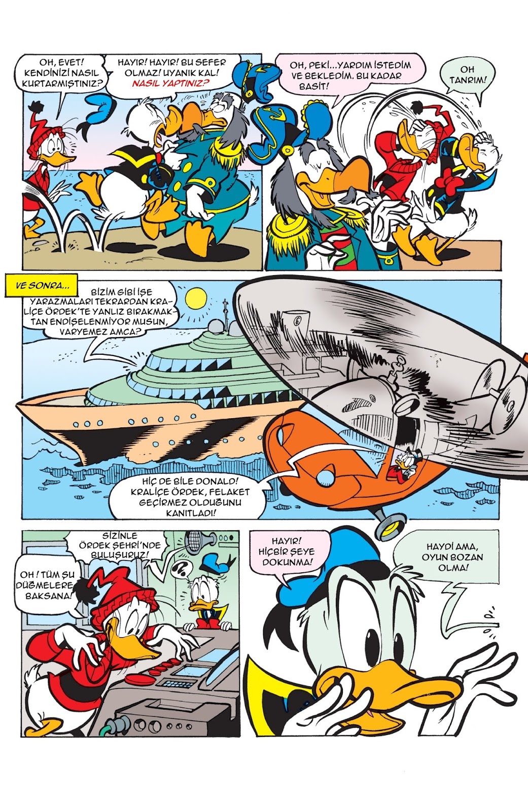 Donald DUCK Varyemez : Kaynak Çizgi diyarı : LOBADOR Paylaşımı