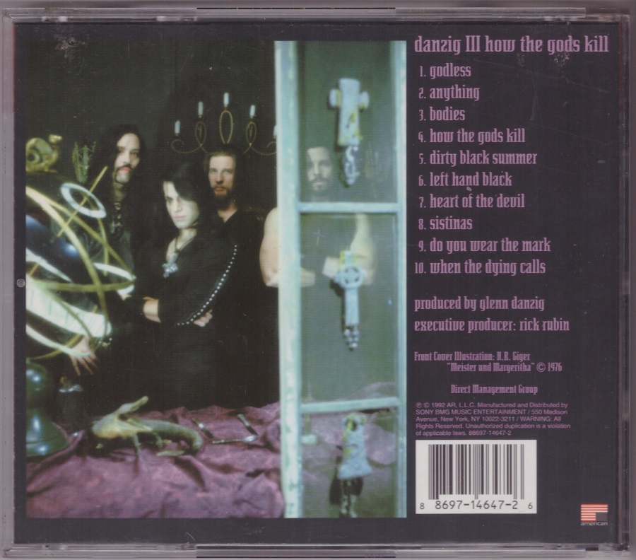 Cries from the Quiet World: Danzig "III: How the Gods Kill"