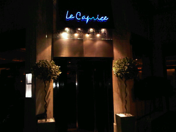 JCC'S FOOD AND DRINK BLOG: Le Caprice and Masterpiece London