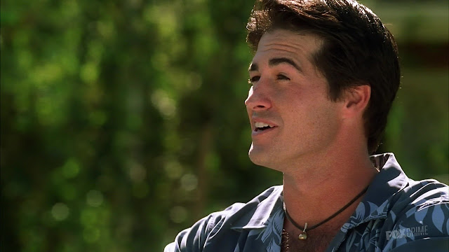 ausCAPS: Michael McLafferty shirtless in CSI 3-03 "Let The Seller Beware"