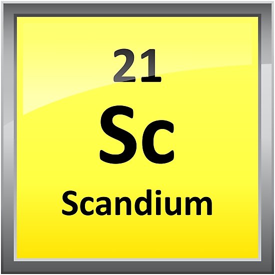 Scandium: November 2019