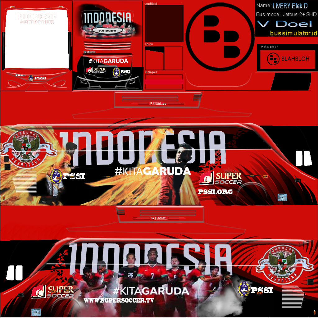 Bus simulator indonesia livery - ultraonweb
