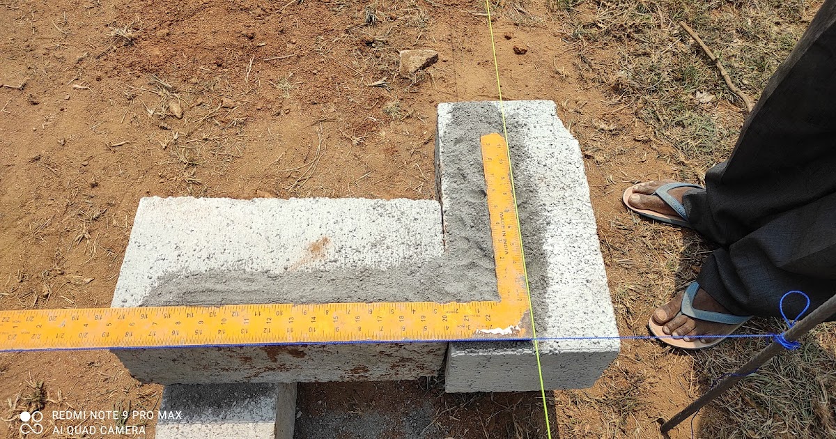 Centerline marking for earth excavation