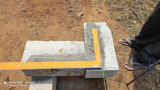 Centerline marking for earth excavation