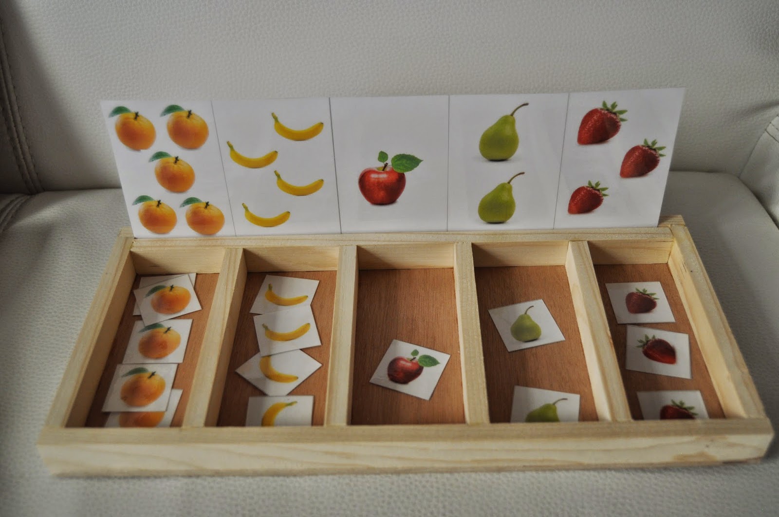 ma petite fabrique montessori: le coffret boîte à compter