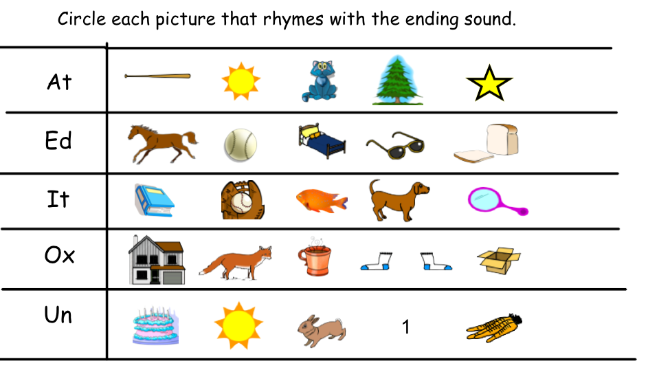 Inspired Learners : SMARTBOARD LESSONS - IT'S TIME TO RHYME!