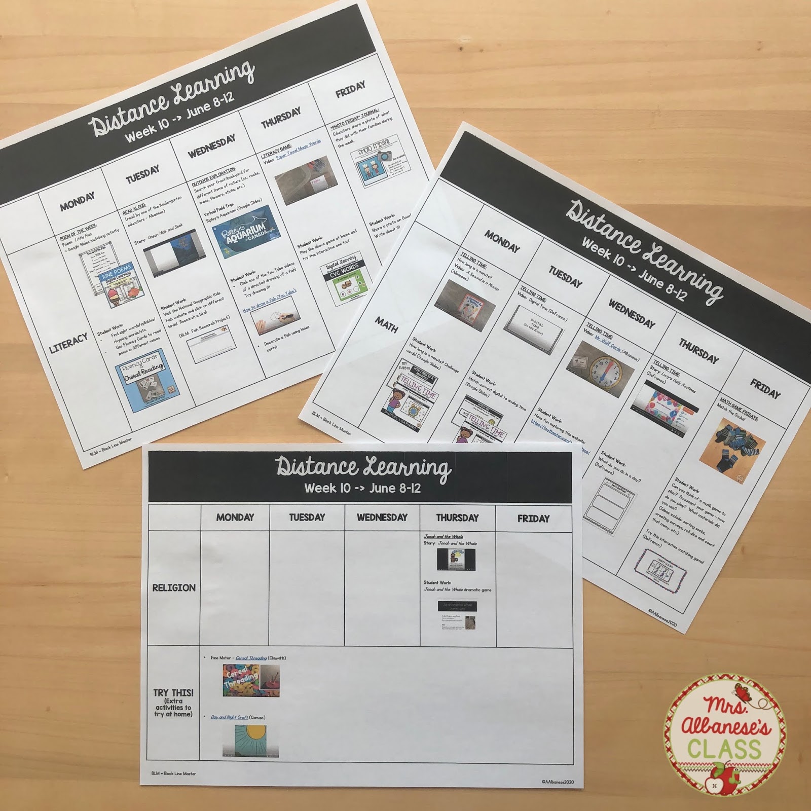 Distance Learning in Kindergarten {as best as possible!} | Mrs ...