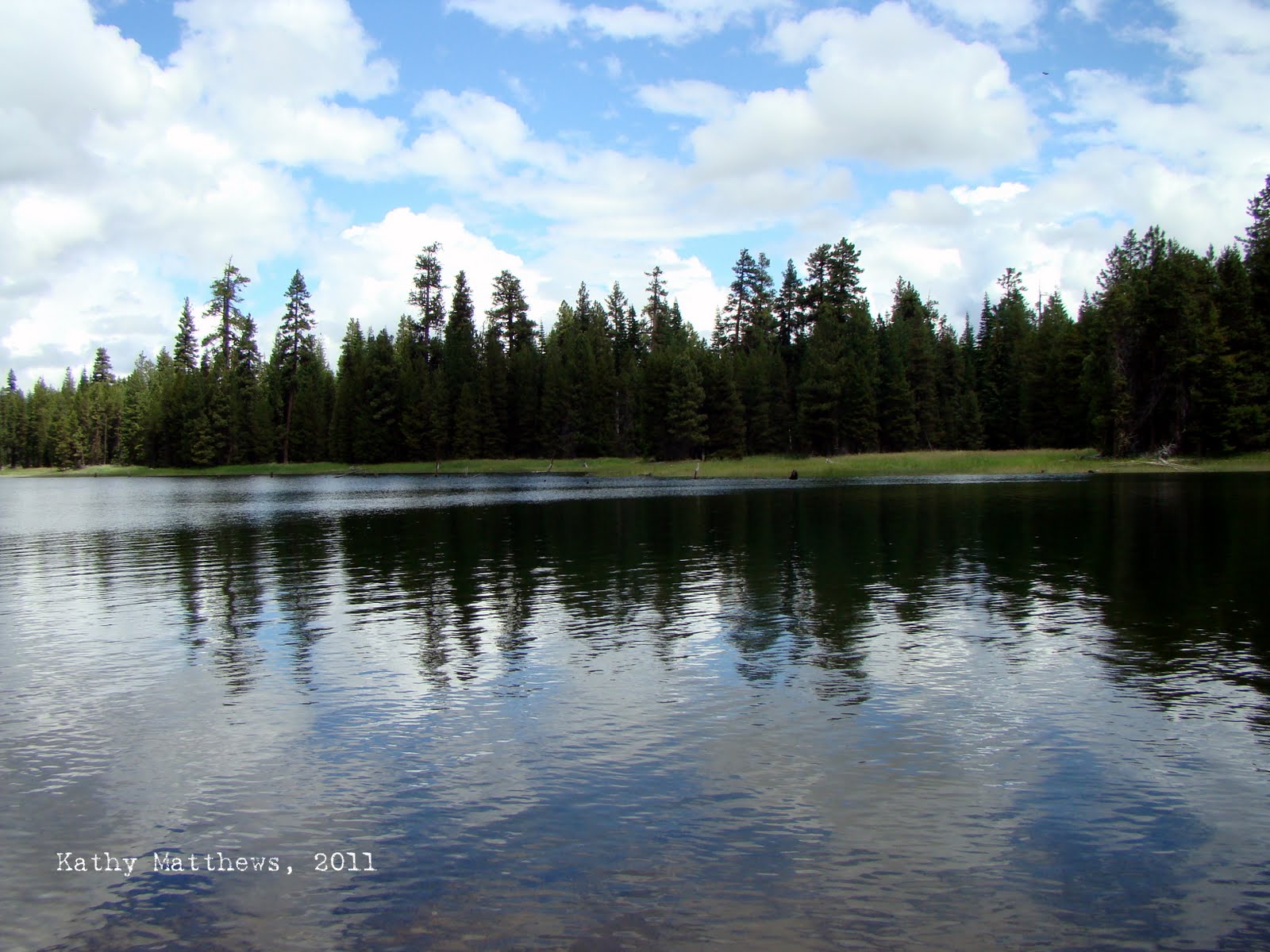 Central Oregon: Crane Prairie Reservoir: Browns Mountain Boat Landing