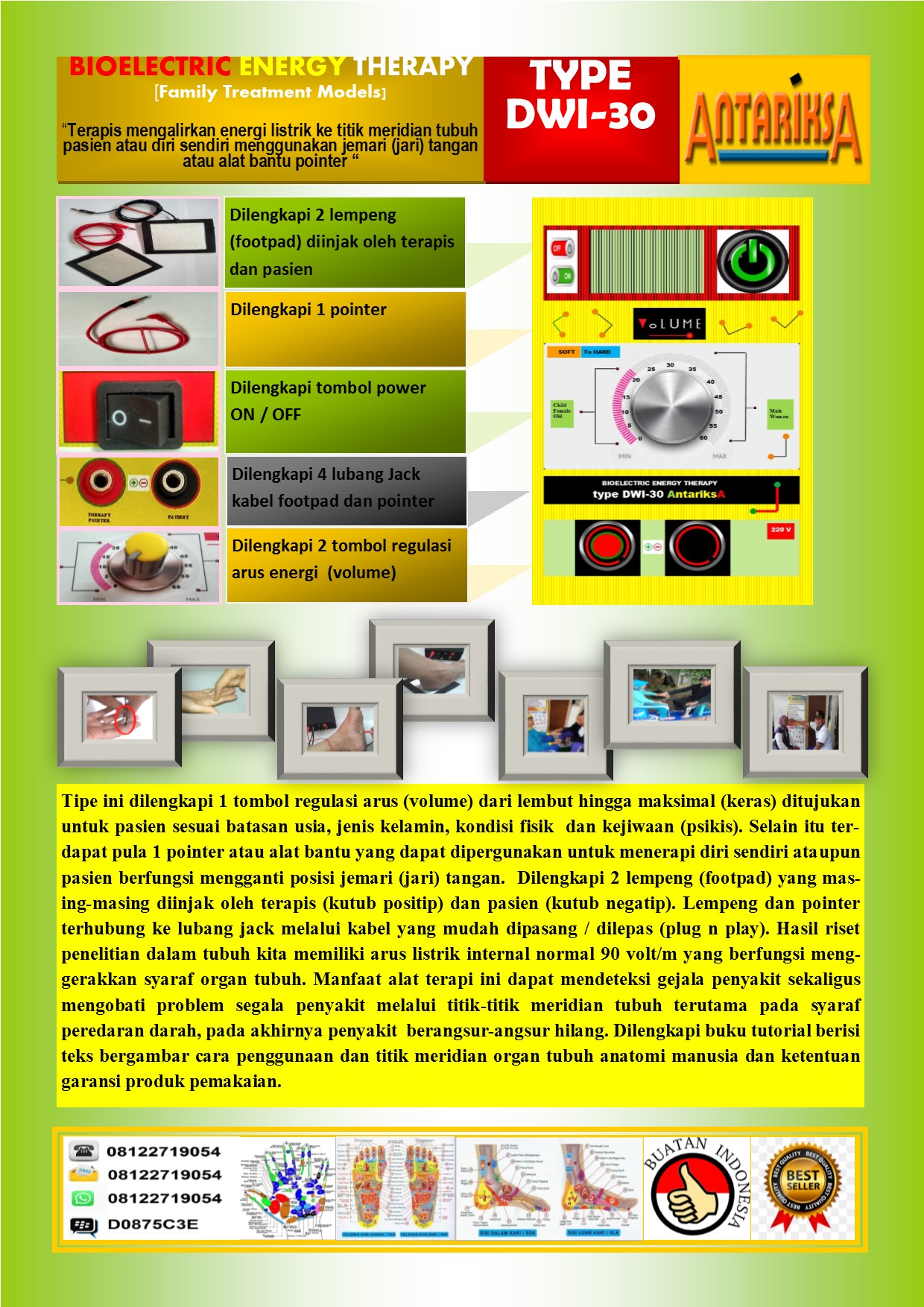 ALAT TERAPI LISTRIK MODERN