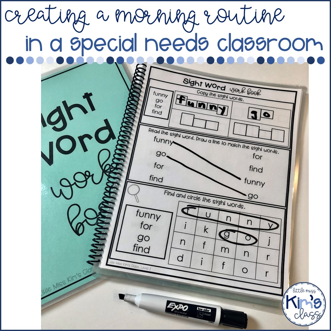 Little Miss Kim's Class: Creating a Morning Routine in a Special ...