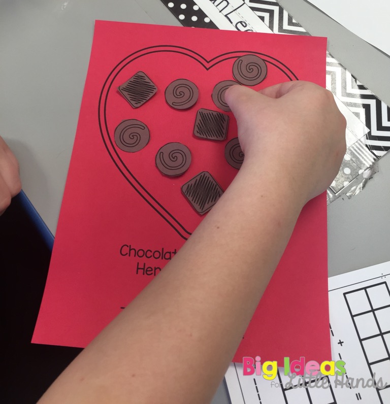Valentine's Day Decomposing FREEBIE! - Big Ideas for Little Hands