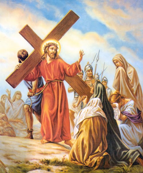 Holy Mary: Via Crucis or Stations of the Cross.