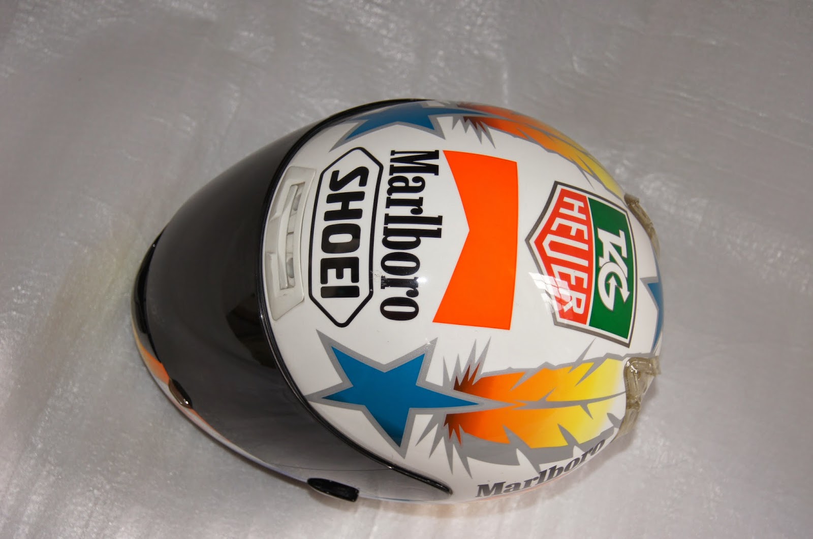 samurai‐bikers: SHOEI Racing Helmet X-8V Norifumi [NORICK] Abe replica ...