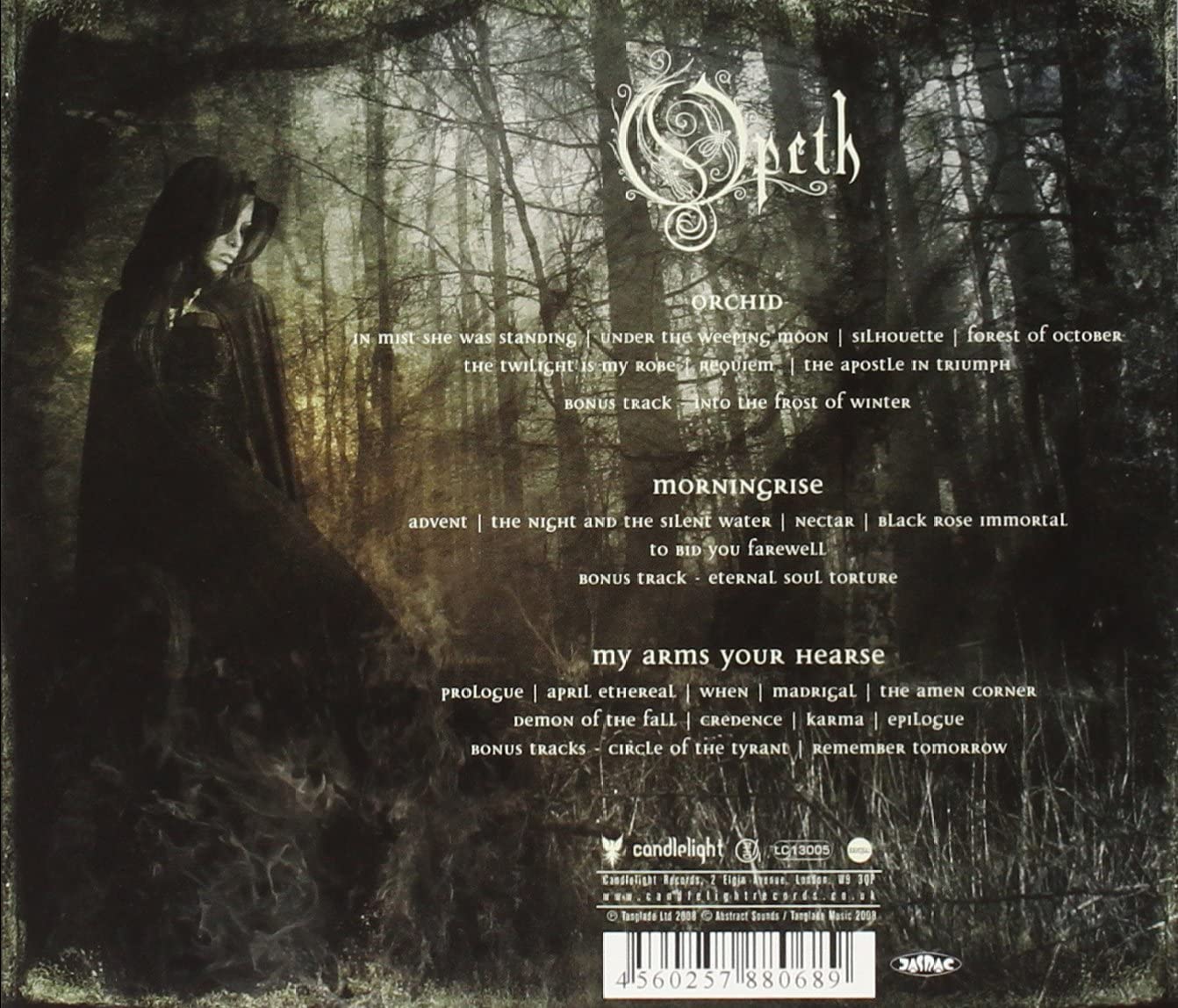 Classic Rock Covers Database: Opeth - Orchid (1995)
