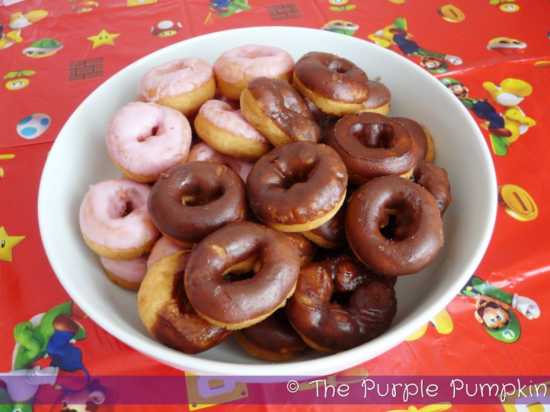 Food for a Nintendo Themed Birthday Party!