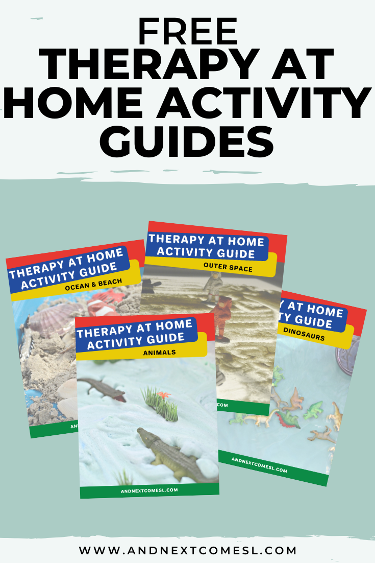 Therapy at Home Activity Guides | And Next Comes L - Hyperlexia Resources