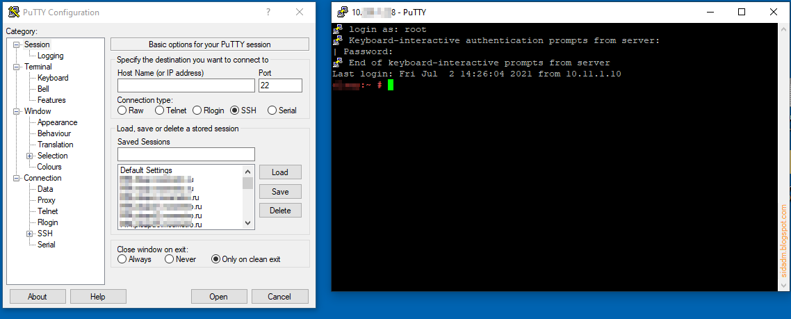 sidadm: В помощь системному администратору: MTPuTTY
