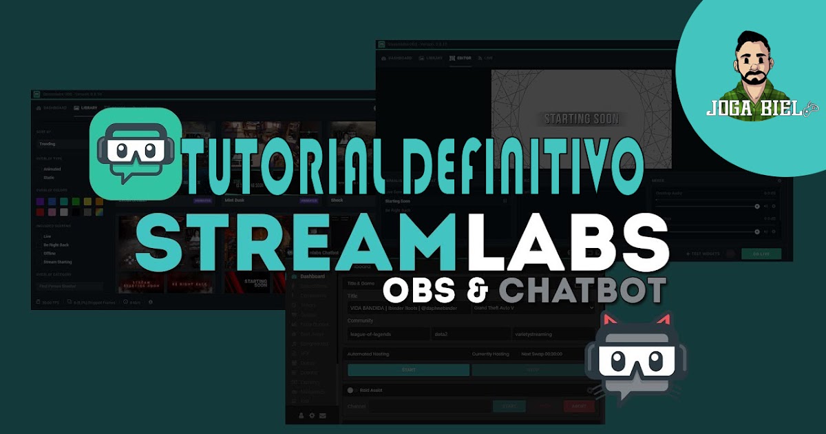 TUTORIAL Configurando Streamlabs OBS para live Youtube - Joga Biel ...