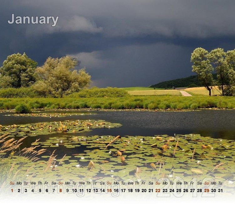 Most Beautiful Calenders - Nature Calender 2012 | Free Wallpapers