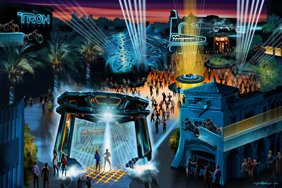 Insights and Sounds: Tron in the Disney Parks: What Was, What Could ...