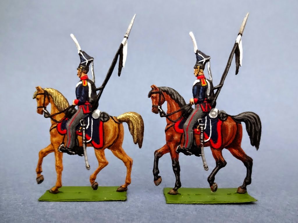 Castles of Tin: Prussian Uhlans of 1830 - 33mm Flats