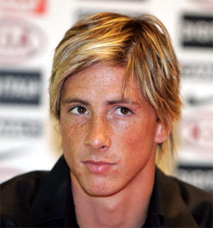 ALL FOOTBALL STARS: Fernando Torres Hairstyles