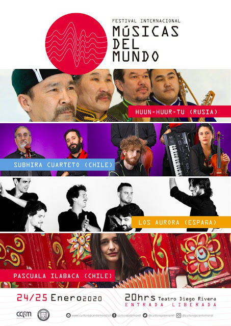 ¡Festival Músicas del Mundo busca sorprender y encantar a Puerto Montt!