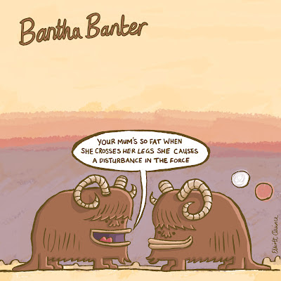 QuinkyArt: Bantha Banter