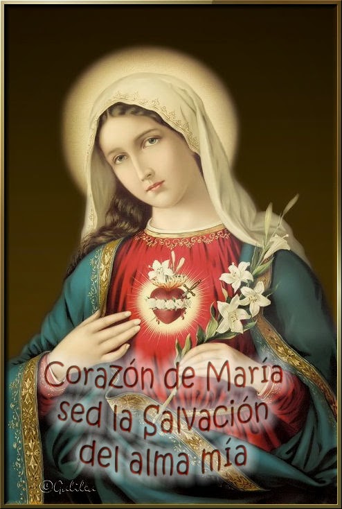 Imágenes religiosas de Galilea: Corazón de María