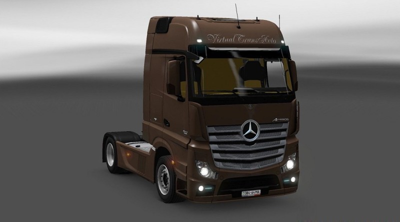 NwTrucks: Mercedes Benz Actros MP4 GigaSpace e interior