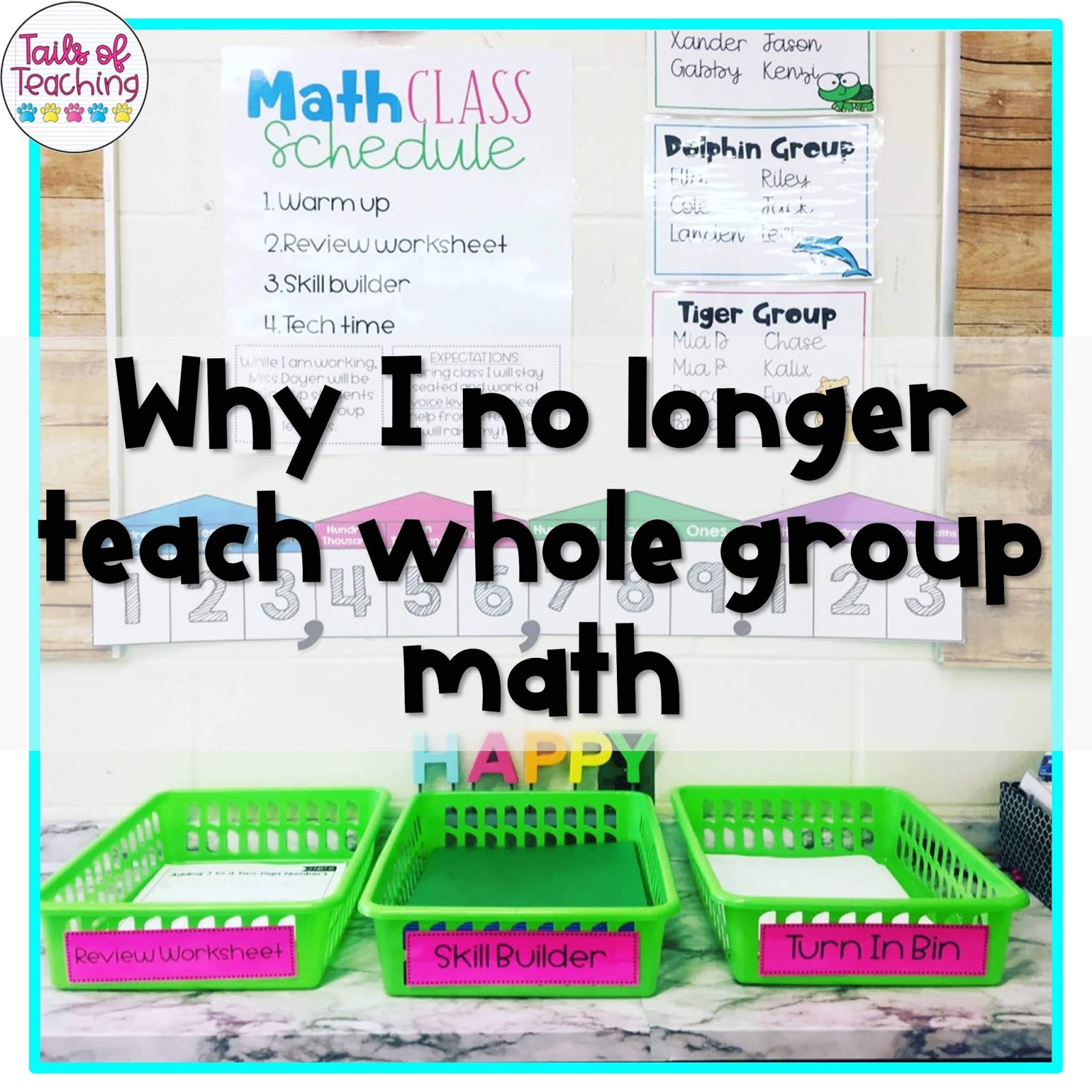 Tails of Teaching: My Math Class Routine: Why I No Longer Teach Whole ...