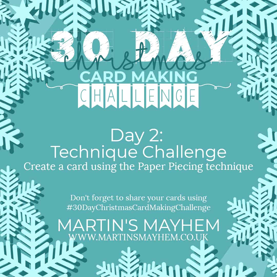30 Day Christmas Card Making Challenge - Day 1 Winter Winds and Day 2 ...