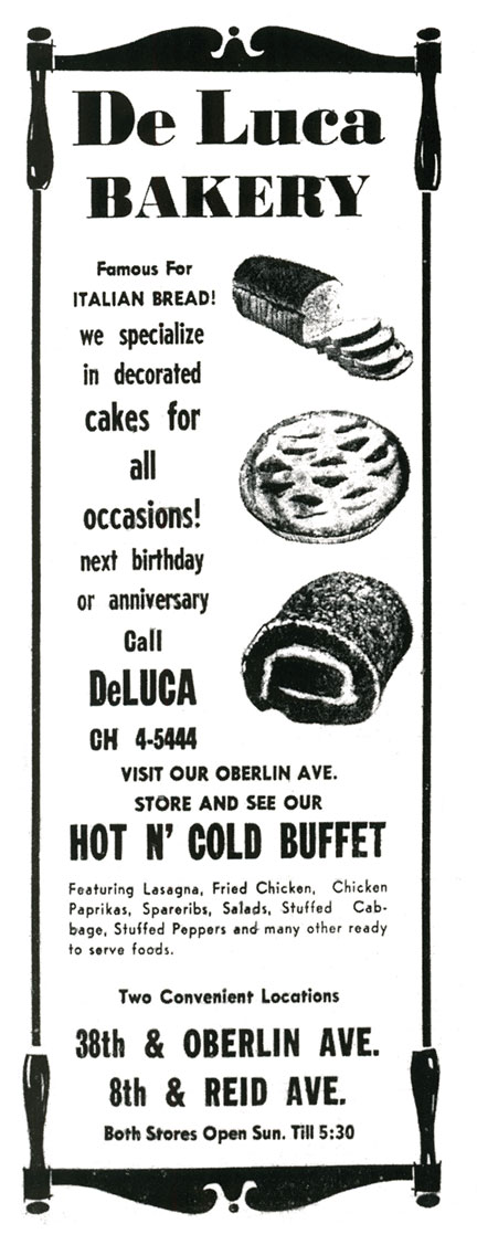 Brady's Bunch of Lorain County Nostalgia: DeLuca Bakery Memories Part 1