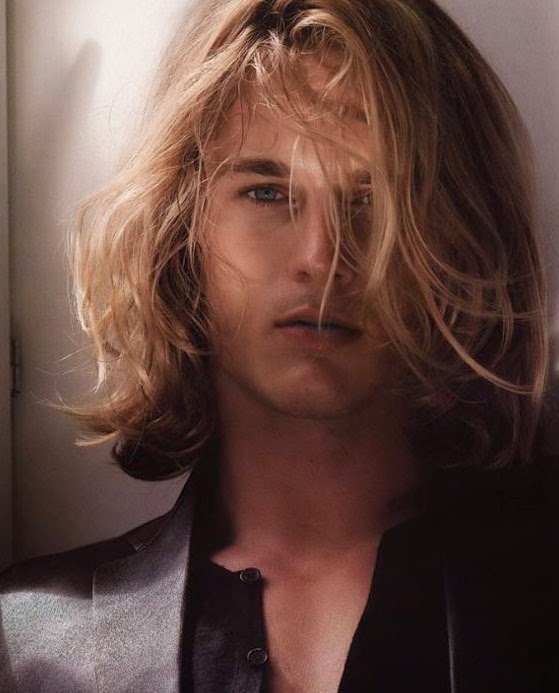 Australian Actor Travis Fimmel with Long Hair style