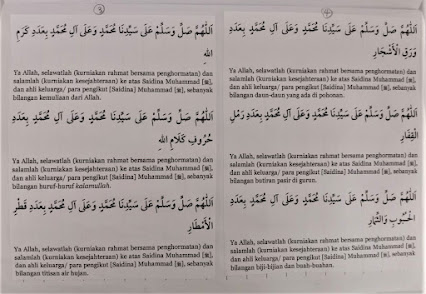 Kuconteng Diari: Selawat Sultan dan Maksudnya, Selawat Sultan dalam pdf
