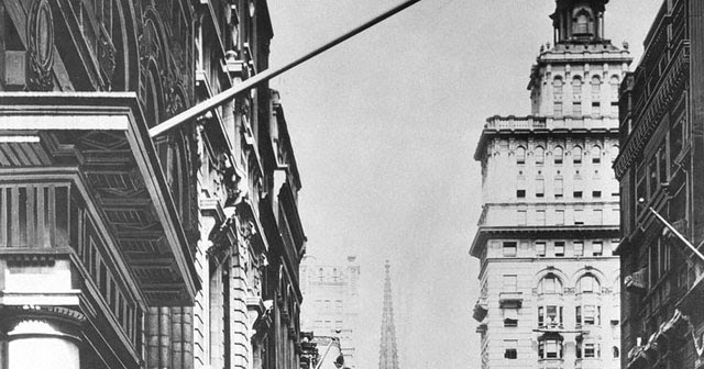 vintage everyday: Vintage Wall Street – Rare Historical Pictures of the ...