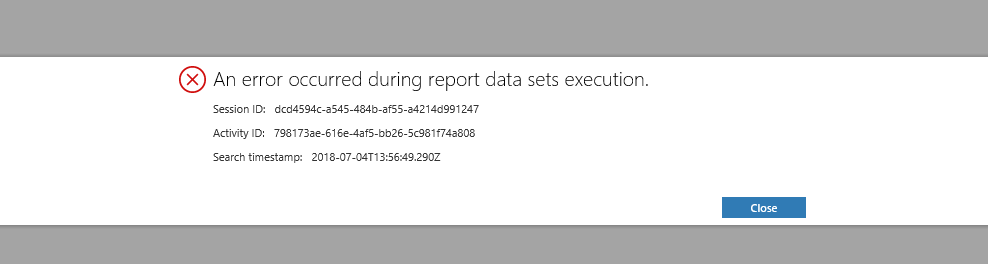 Dynamics 365 Finance & Operations Talk: SSRS Reports Errors D365FO