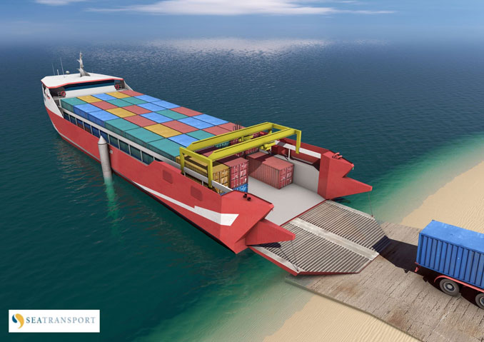 Alacrán (HA-500): Sea Transport Solutions Stern Landing Vessels