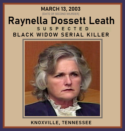 Unknown Gender History: Raynella Dossett Leath, Black Widow Serial ...