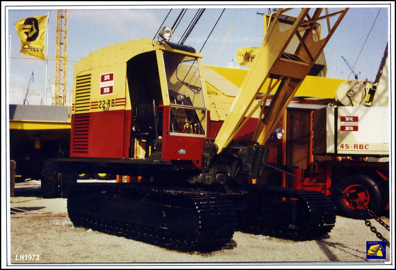 Bagger Galerie Construction Machines: Ruston Bucyrus 22-RB Seilbagger ...