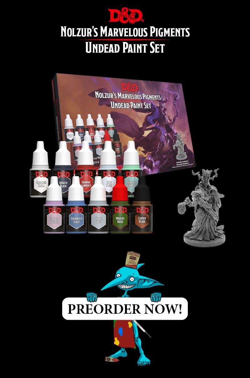 Wargame News and Terrain: Army Painter: Preorder Now! The new DnD ...