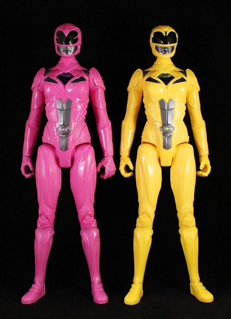 She's Fantastic: Power Rangers - 12" PINK & YELLOW RANGERS!