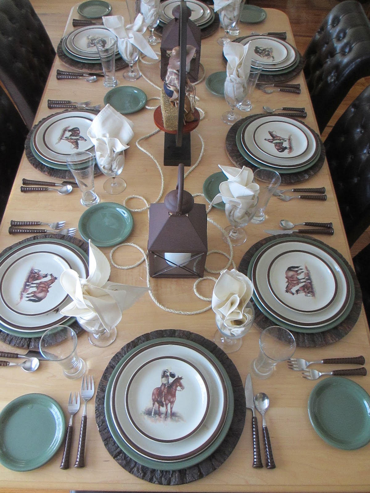 The Welcomed Guest: Summer Rodeos and Cowboys Tablescape