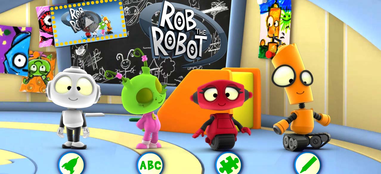 Retro Blog TV: ROB THE ROBOT ESTRENO DISCOVERY KIDS